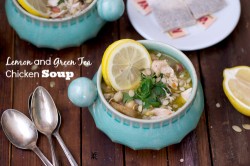 Lemon, Chicken and Green Tea Soup | The Realistic Nutritionist